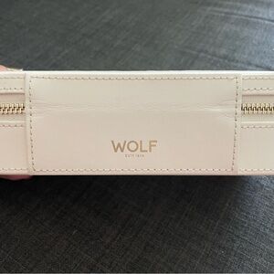 WOLF | Storage & Organization | Wolf Chloe Leather Zip Jewelry Case ...